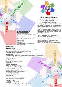 ICT & Human Rights Conference Notes and Thoughts | Interfaces.com
